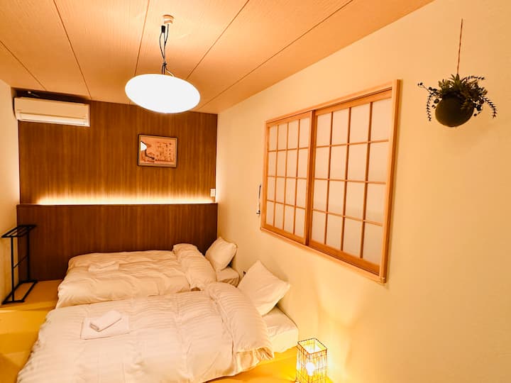 Brand New 2026 Tatami Ryokan – Twin Plus - Nara