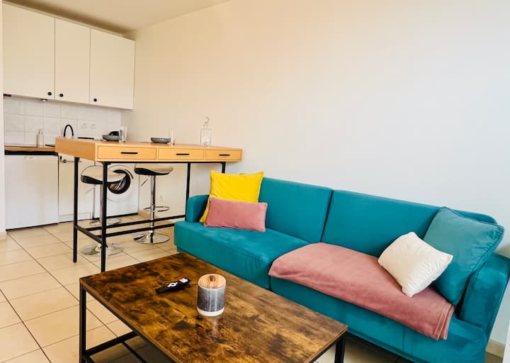 Charmant T2 - Proche Zénith Et Toison D'or - Saint-Apollinaire