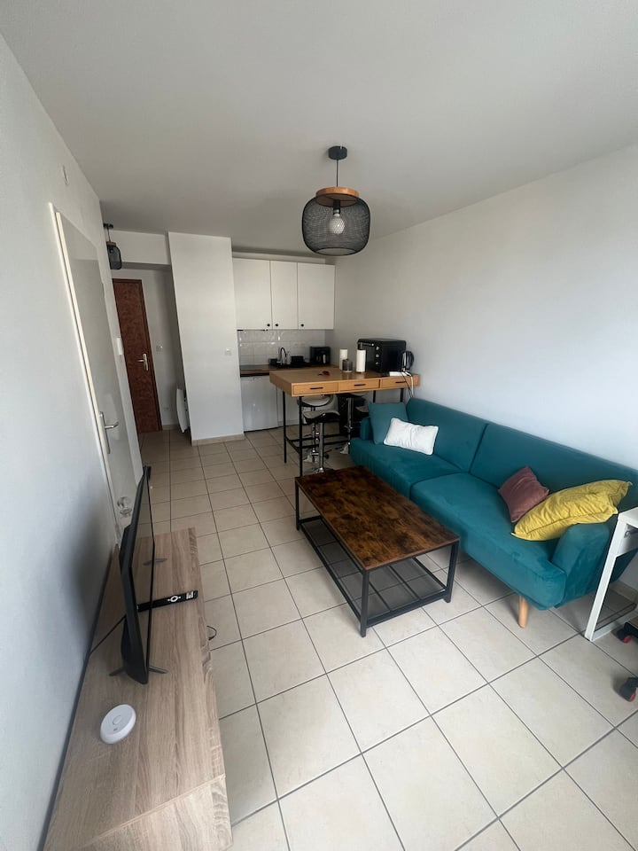 Charmant T2 - Proche Zénith Et Toison D'or - ibis budget Dijon Saint Apollinaire