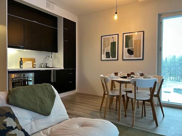 Kotilinna - Siivous, Pysäköinti, Smart Tv, Wifi - Oulu