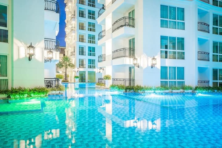 Near(walking-street), 1bed, Brand New Falicities - Pattaya