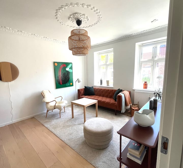 ØGade-lejlighed Med Sjæl Og Charme - Aarhus