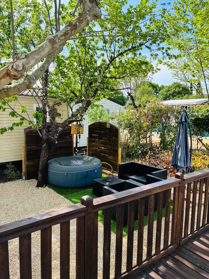 Petit Coin De Paradis Avec Spa Privatif Piscine - Balazuc