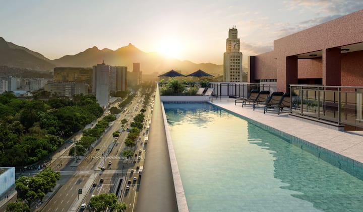 2 Quartos Com Piscina E Academia No Centro Do Rio - Rio de Janeiro