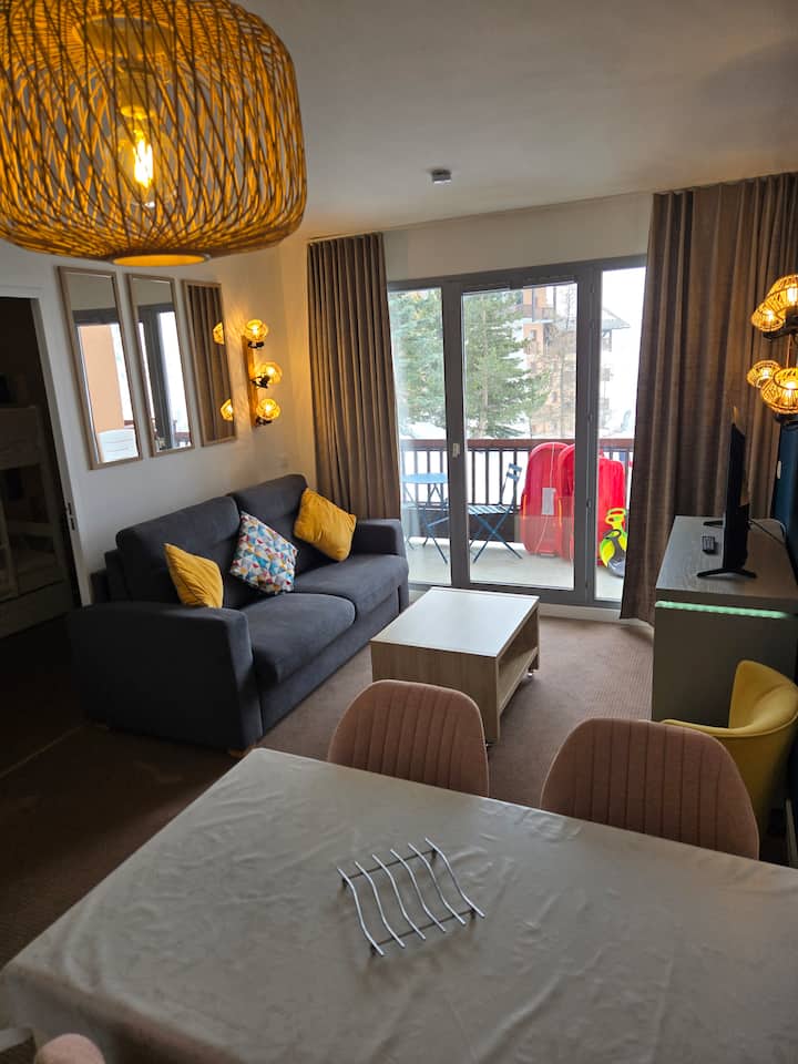 Appartement A La Montagne Avec Pisine Chauffée. - Valmeinier