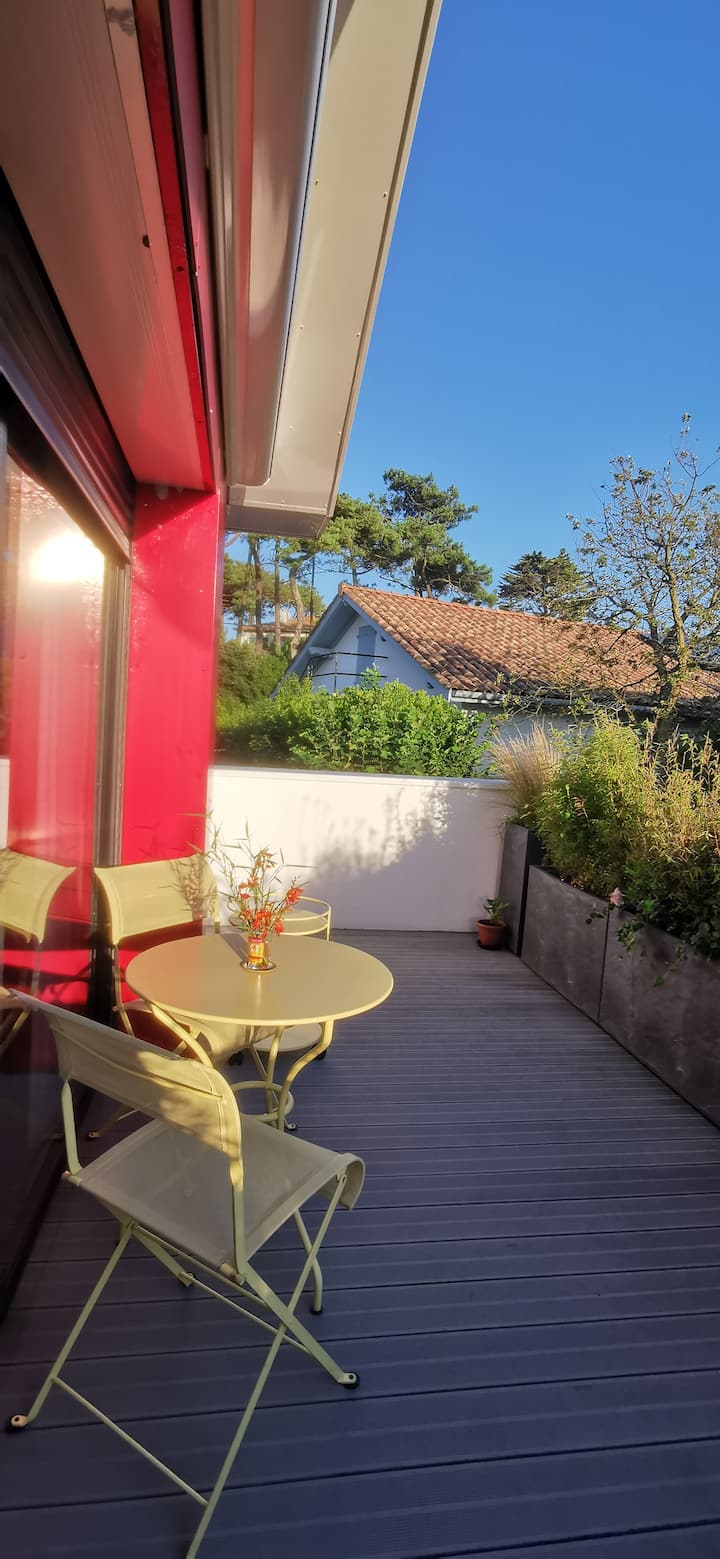 Proche Océan, Terrasse, Parking, Plage à 300m - Anglet