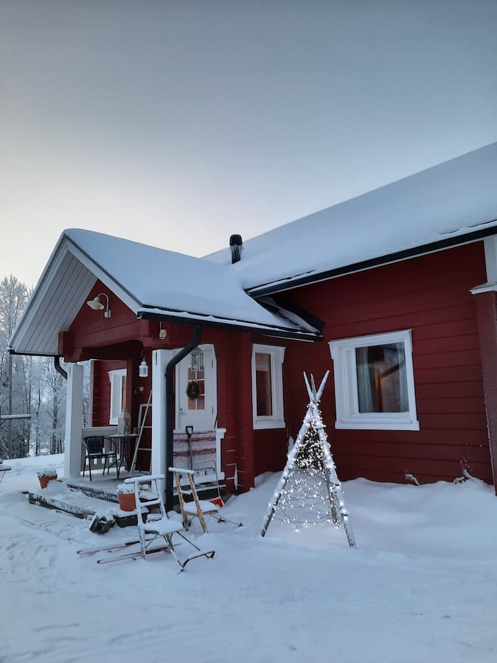 Katjan Tupa Kitkajärven Rannalla. - Posio