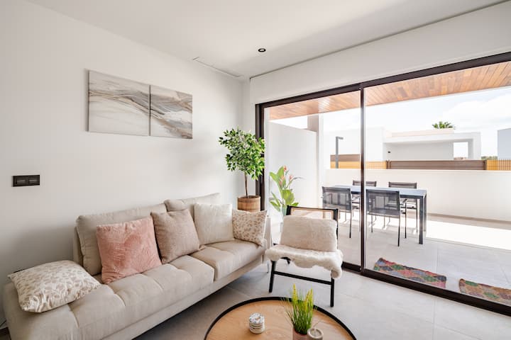 Nieuw Luxe Appartement Met Zwembad Nabij Strand - Los Alcázares