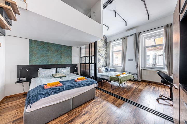 Signature Urban Suite With Ac - Top Location - Budapest