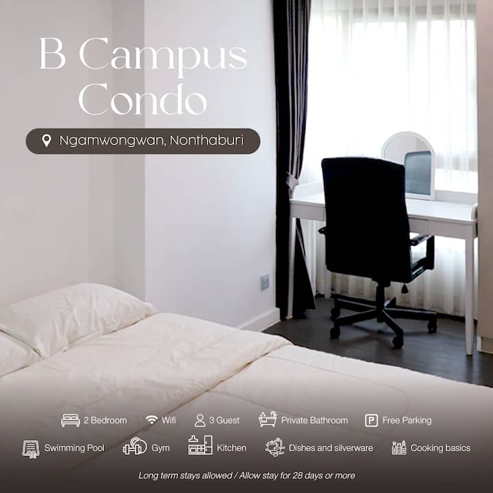 2 Bedroom, Corner Unit, Cozy Residential Area - Thailand