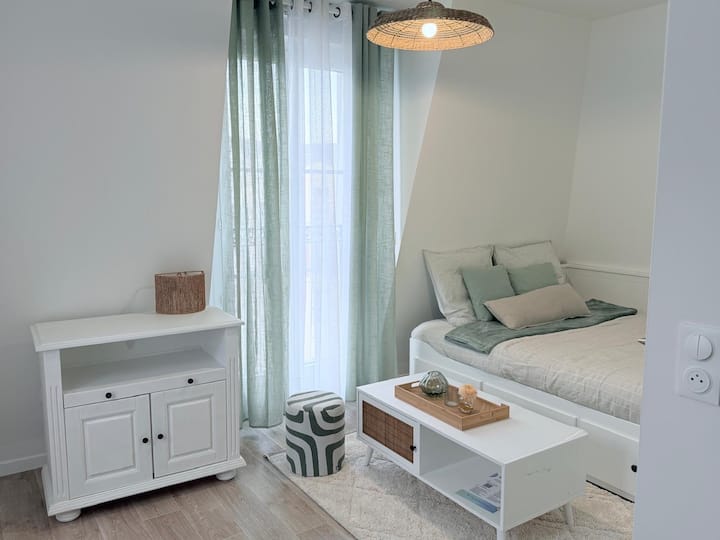 Moderne Studio Avec Balcon - 14 Min De Paris - Chelles