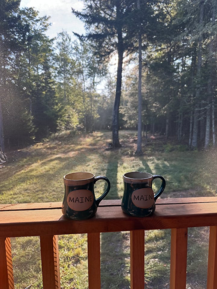 Unplugged In The Maine Woods - Moosehead Lake, ME