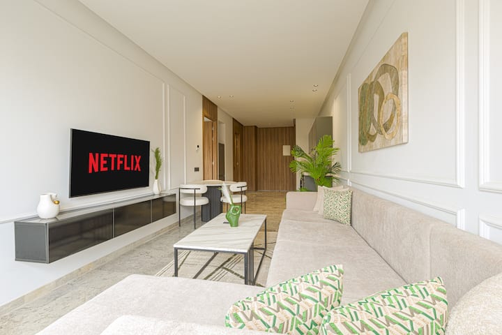 New ÉLégant 1br • Calme/ Pr-cfc /Terrasse•netflix - Casablanca