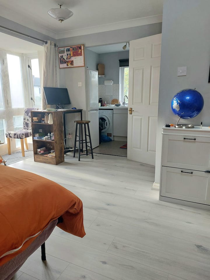 Cosy Bright Private Epsom Studio Flat With Parking - 엡솜