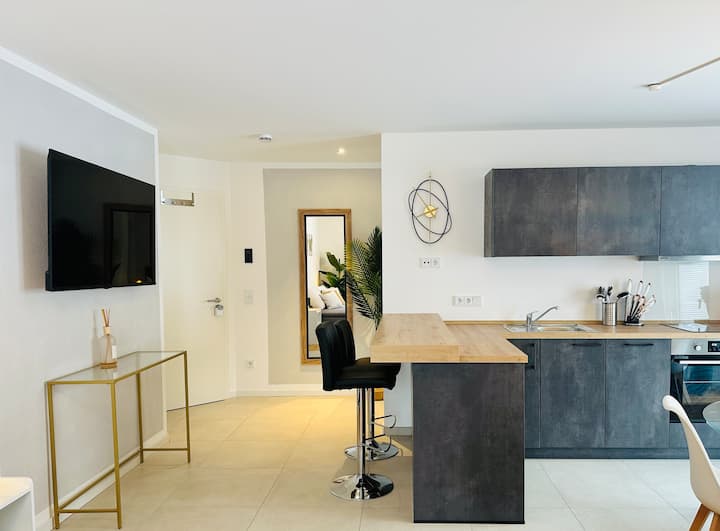 45m2 Studio | Terrasse | E-parkplatz | Kaffee | Tv - Rosenheim