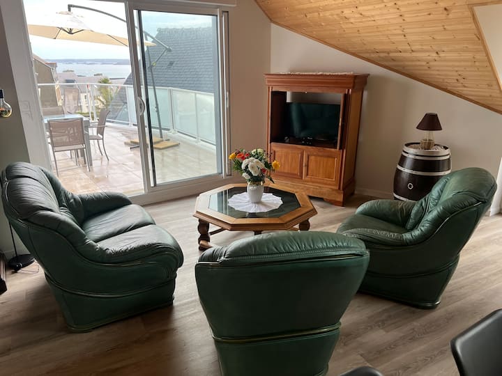 Appartement Avec Terrasses Vue Mer, Parking Prive - Saint-Cast-le-Guildo