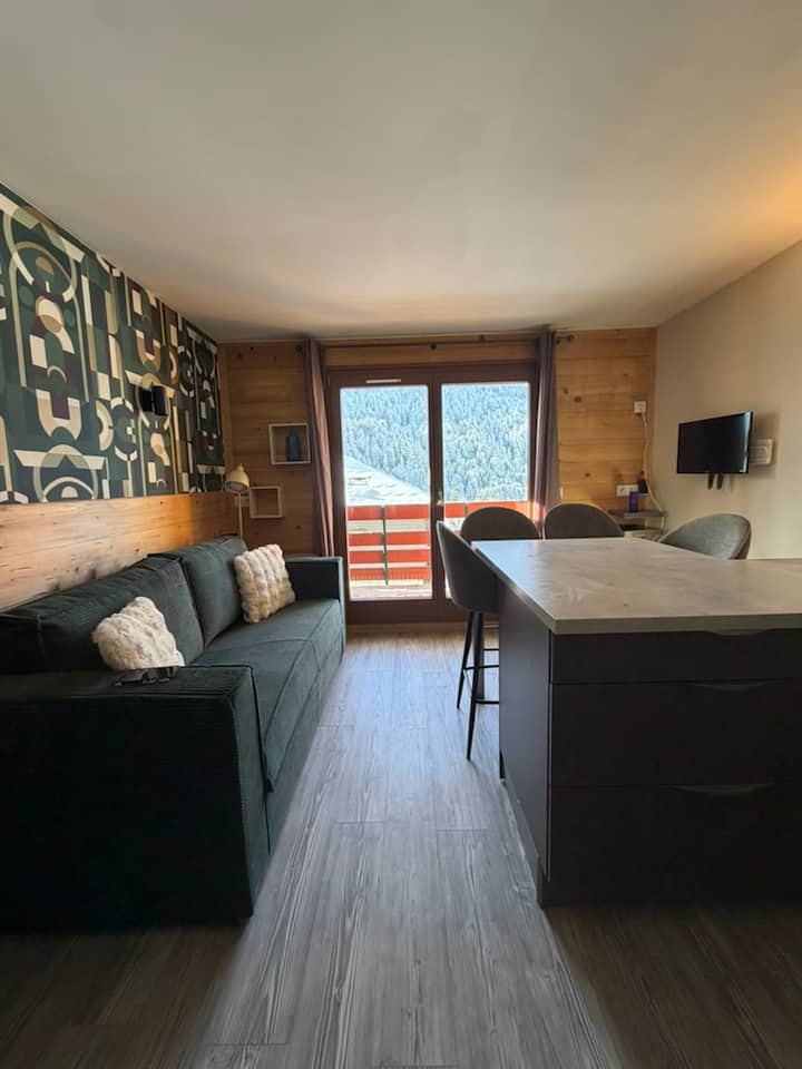 Apt Familial Rénové – 4 Pers– Terrasse Plein Sud - Abondance