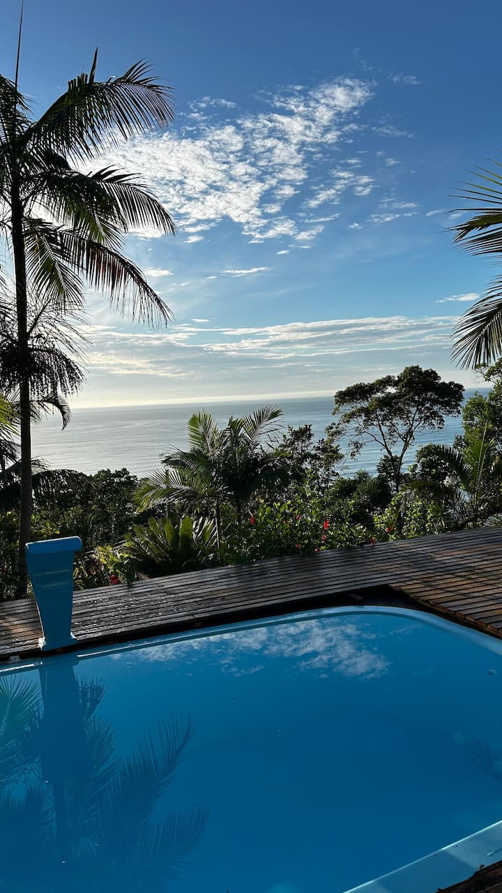 Casa Janelas Para O Mar - Trindade