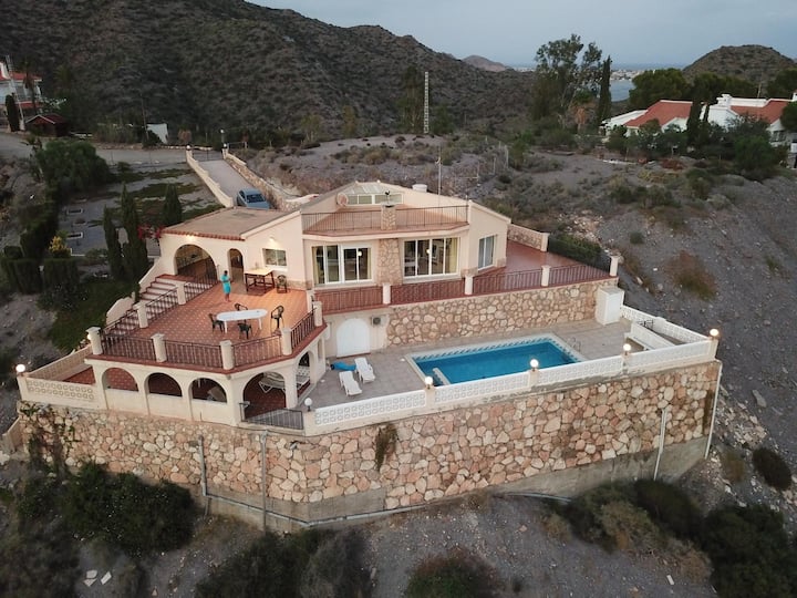 Magnifique Villa Avec Vue à 280 Degrés Sur La Mer - Águilas
