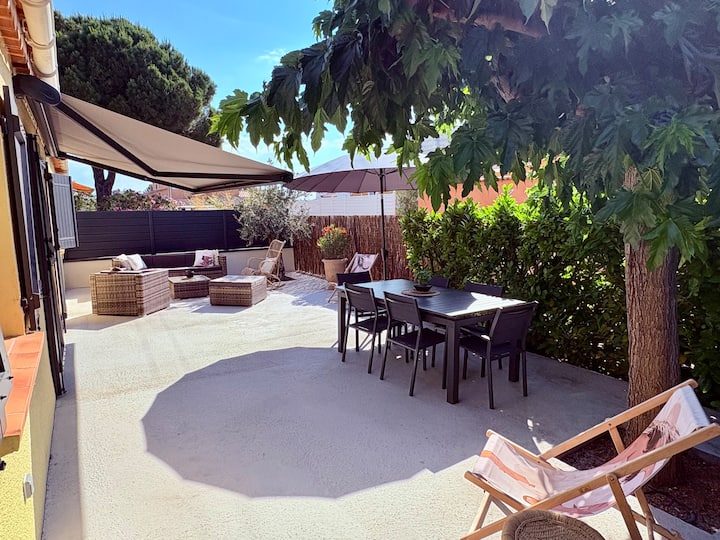 Maison De Plein Pied Calme à 5 Mn Du Port - Marseillan