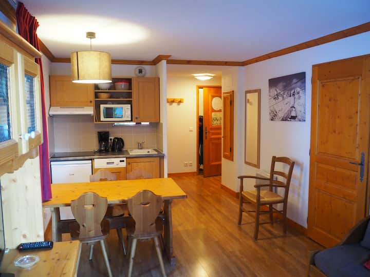 Appart 2 Pièces 4 Pers, Ski Aux Pieds Et Piscine - Albiez-Montrond