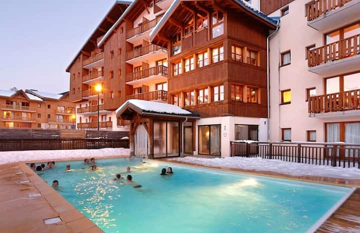 Appartement 8/10 Pers
Pied Pistes - Piscine/sauna - Modane