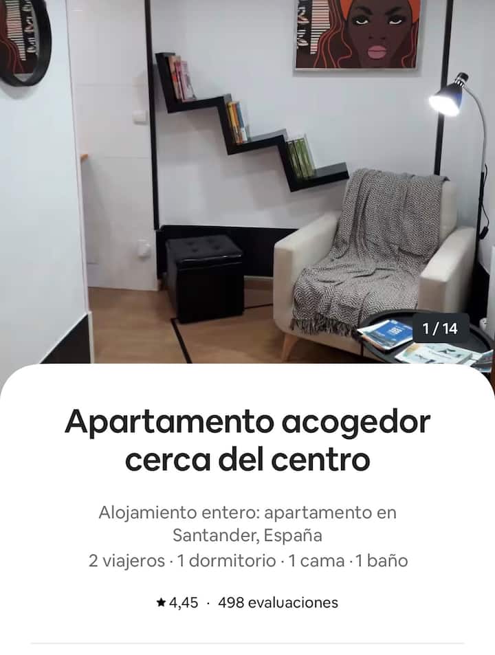 Apartamento Muy Acogedor Cerca Del Centro - Santander