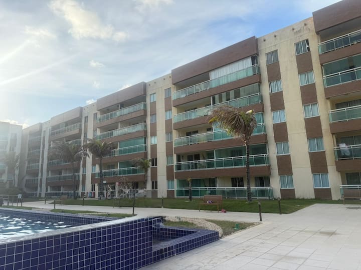 Apartamento Mobiliado, No Condomínio Vg Fun. - Fortaleza
