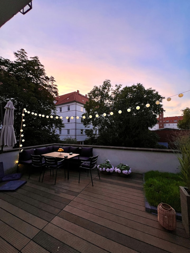 Zentrale Große Loft-wohnung Mit Ruhiger Terasse. - Hannover