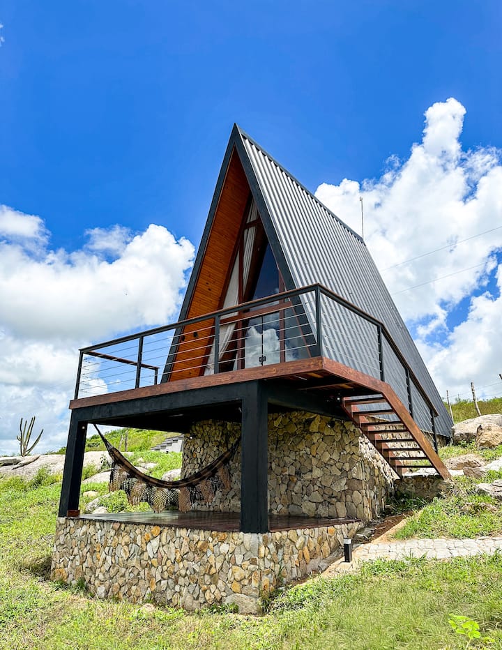 Cactos Haus | Chalé A-frame Na Serra De São Bento - Pernambuco (estado)