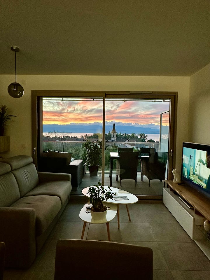 T2 Panoramique Entre Lac & Montagne - Yvoire