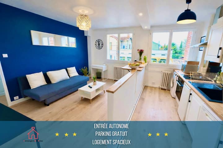 * L'écrin De La Moure * Centre Ville - Wifi - 6per - Toulouse