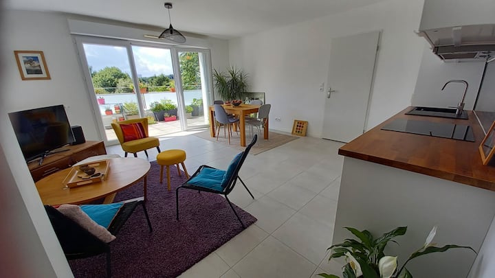 Appartement Moderne Et Lumineux - Carquefou