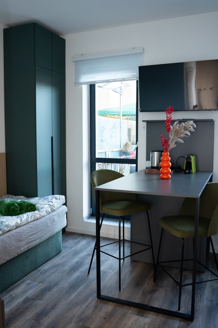 Studio-apartament 104 Free Parking Domus Kushal - Willich