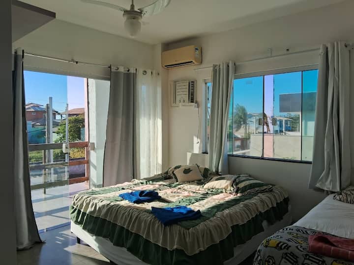 Pousada Ebenézer (Suíte 2) Próximo à Praia! - Cabo Frio