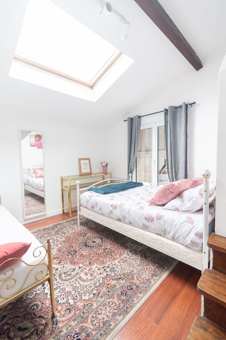 Le Hangar - Loge 1 - 5p. Rer E à 4 Min / Paris 25m - Gagny