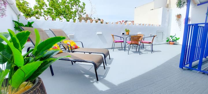Casa Velena Rubia – Central Stay With Rooftop - Torre del Mar