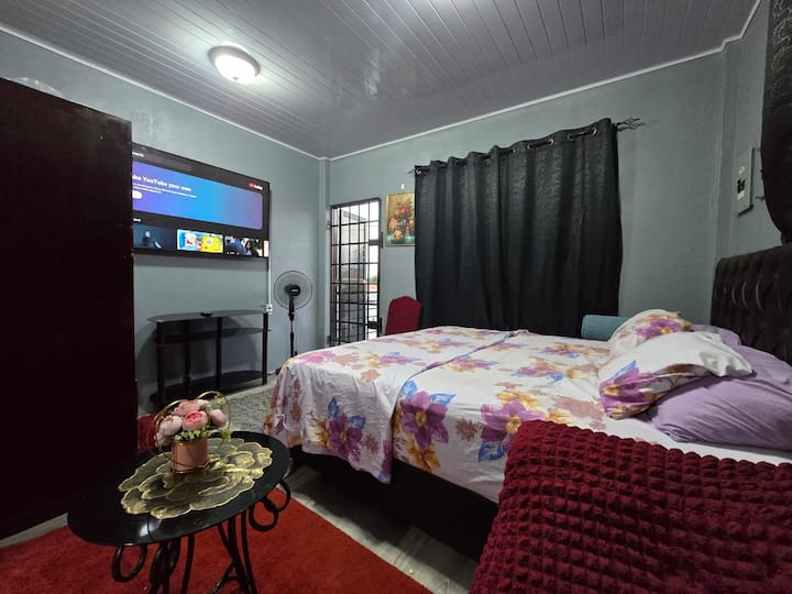 Modern Studio Apt |Ac, Wi-fi, Free Secure Parking - Guyana