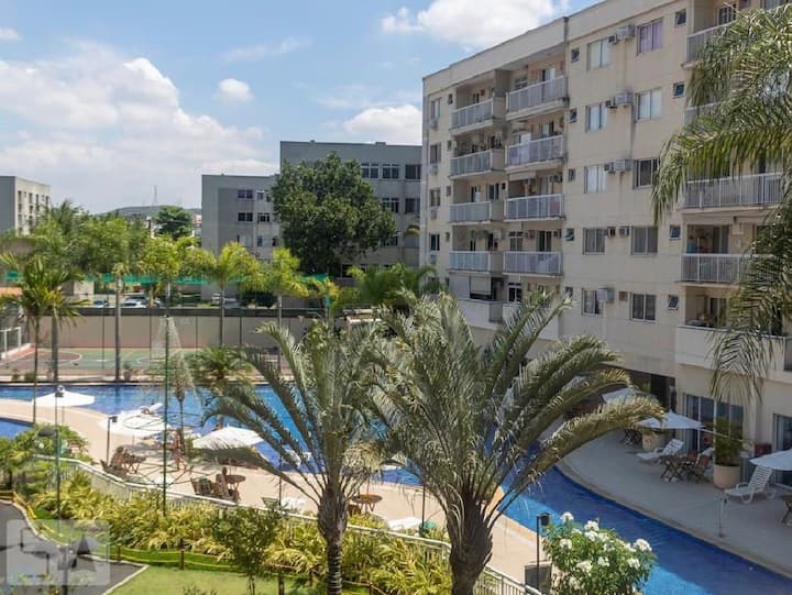 Apartamento Dois Quartos Mobiliado Completo - Rio de Janeiro