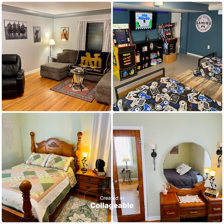 Storybook House
Vintage Charm With Modern Comfort - Notre Dame, IN