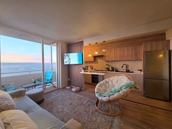 Departamento, Frente Al Mar, Bella Vista, Tomé - Tome