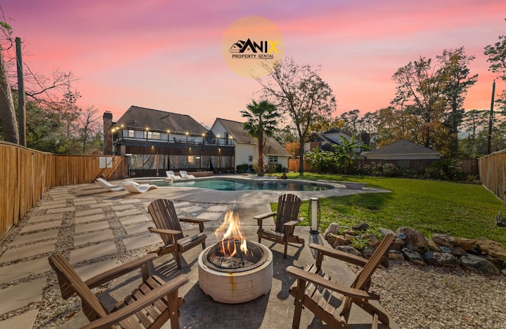 Spring Castle Texas | 4br/3.5ba • Near Iah • Pool - Houston George Bush Airport (IAH)