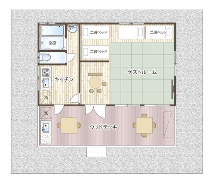 【最大15名】宮崎都城｜スポーツ遠征等団体利用にオススメ｜一棟貸し｜キッチン洗濯機あり｜複数台駐車可 - 都城市