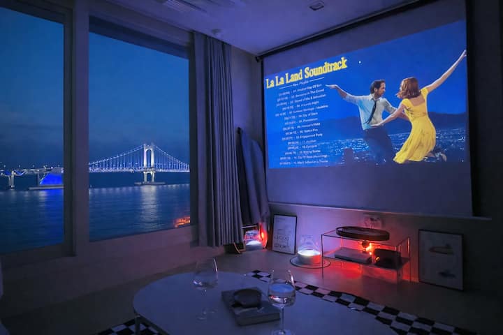 [Guest Fav] 100 Inch Cinema Front View Top Clean - Busan