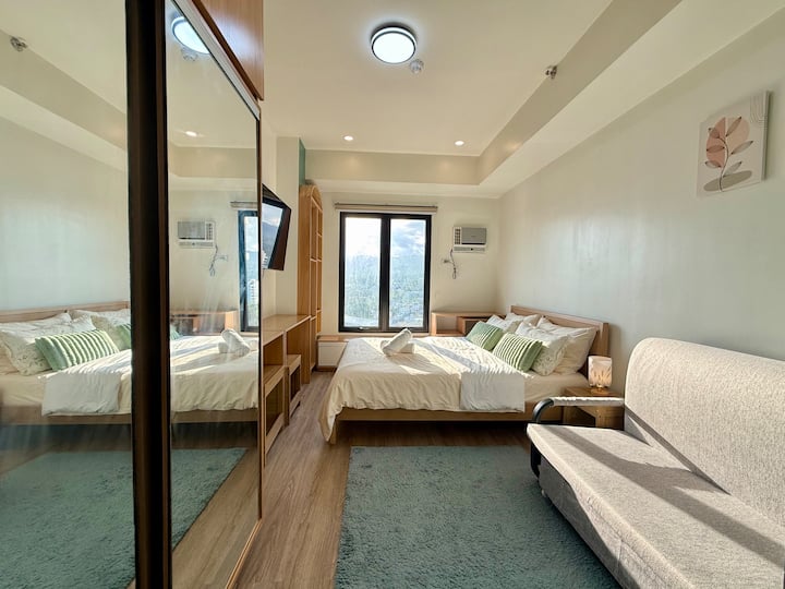 Cozystudio Near Itpark | Wifi Netflix Full Kitchen - Cebú