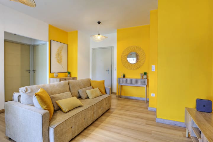 Très Bel Appartement - 2 à 4 Pers - Parking - Clim - Saint-Denis