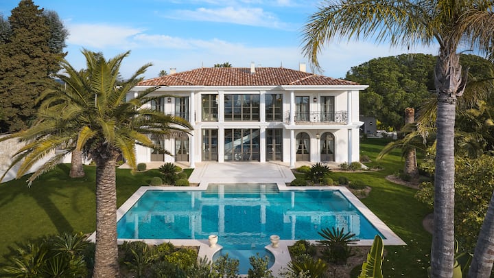 Palais Belle Epoque 8 Chambres, Piscine Et Tennis - Côte d'Azur
