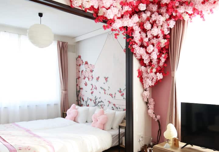 Central Sapporo 10min｜2 Guests｜sakura 1br｜parking! - Sapporo
