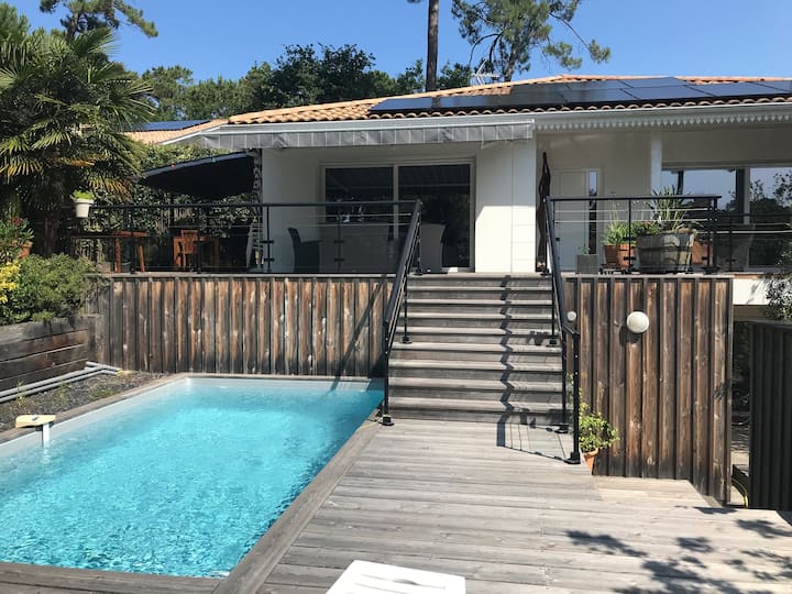 Villa Avec Piscine à Proximité Du Golf D’arcachon - Arcachon