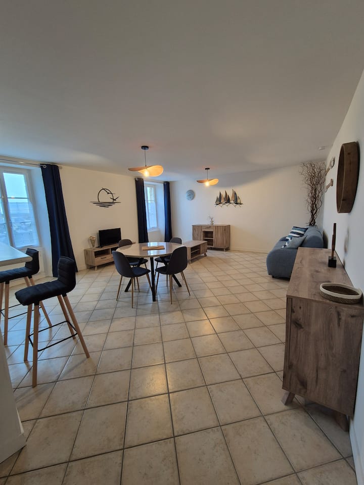 Etel Centre Vue Mer Face Au Plan D'eau Plage 2mn - Étel